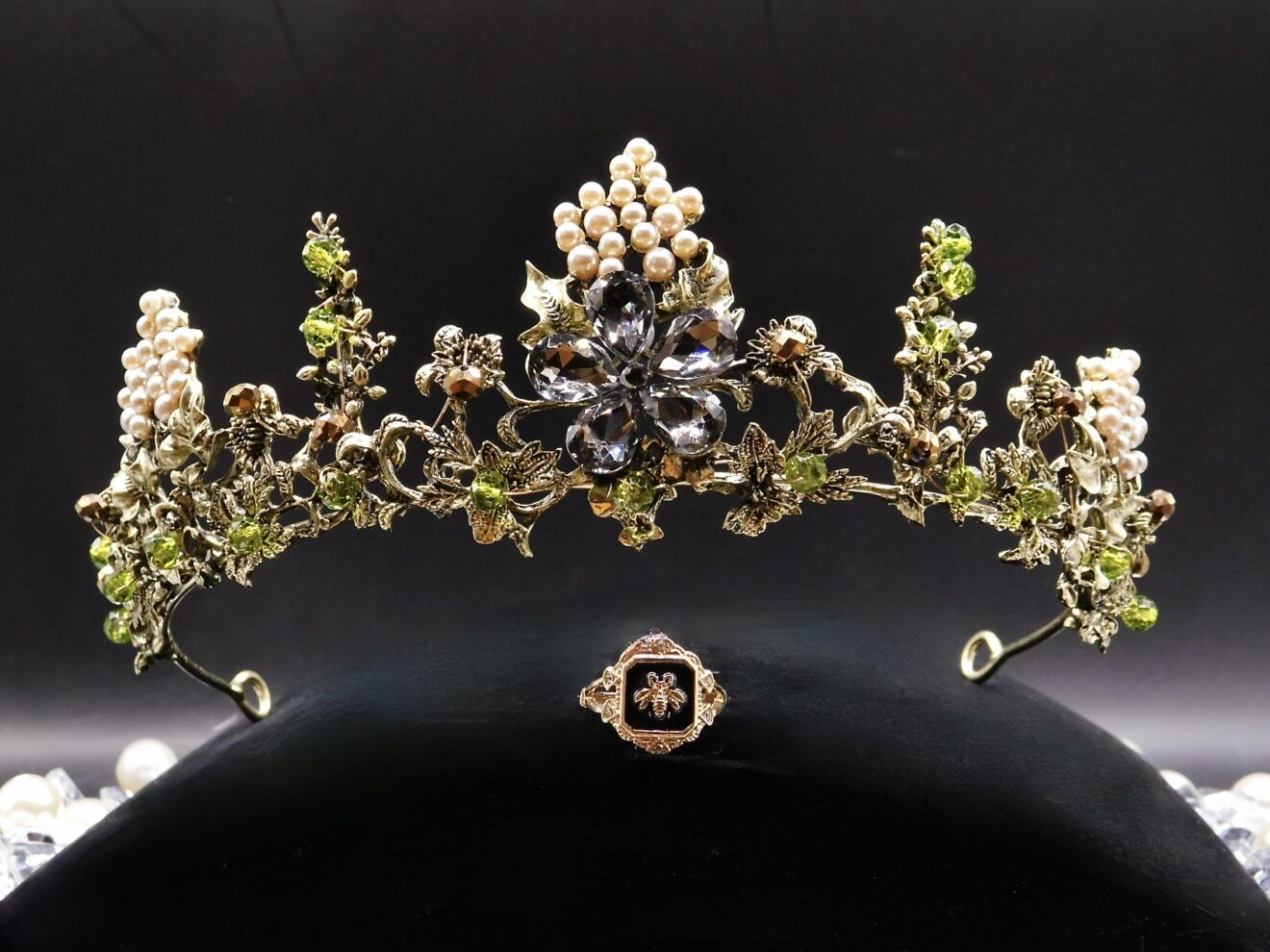 Folklorian Forest Tiara - Queen Bee Crown Company